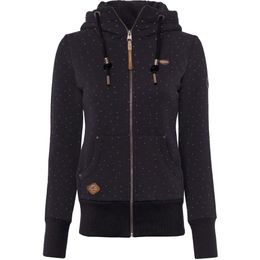 Ragwear Zip-Up Hoodie female size XS Dark grey / Mixed colors