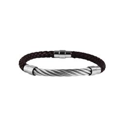 Akzent Armband 'Nabil, langlebig' Herren Gr&ouml;&szlig;e 21 cm braun