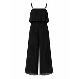 Worldclassca Jumpsuit 'Jumpsui Kleid Plissee Einteiler Overall Sommer' Damen Gr&ouml;&szlig;e S/L schwarz