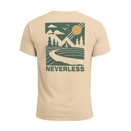 Neverless Shirt 'Neverless' male size 4XL Nude