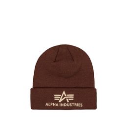 Alpha Industries M&uuml;tze Herren Gr&ouml;&szlig;e 55/60 beige / braun