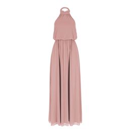 Annis Wiesbaden Est. 2021 Abendkleid 'Abendkleid A-Linie Abendkleid "Aurora" in Altrosa mit Neckholder-Ausschnitt' Damen Gr&ouml;&szlig;e 42 altrosa Sommerkleid