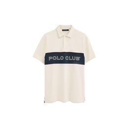 Polo Club Shirt male size XXXL Ecru / Black