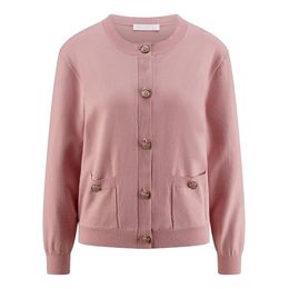 Peter Hahn St. Emile - Strickjacke, ros&eacute;, Gr. 44 / L