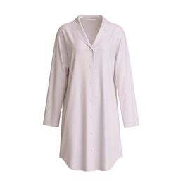 Calida Nightgown 'Striped Dreams' female size XS mottled white