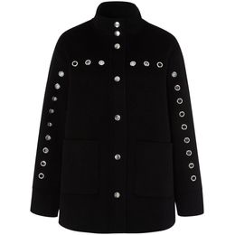 Talbot Runhof X PETER HAHN - Jacke, schwarz, Gr. 38 / S - Wolle