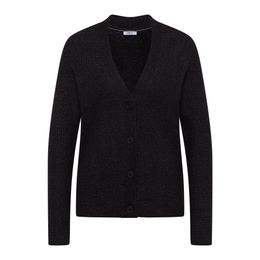Cecil Knit Cardigan female size S mottled black