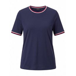 Peter Hahn - T-Shirt, blau, Gr. 48 / XL - Baumwolle