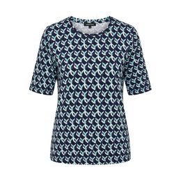 Peter Hahn - T-Shirt, blau, Gr. 38 / S - Baumwolle