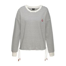 H.I.S. H.I.S Sweatshirt female size L Navy / Red / Off white