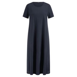 Peter Hahn - Jersey-Kleid, blau, Gr. 38 / S - Baumwolle