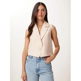 Happiness İstanbul Vest 'Westen' female size S Cream