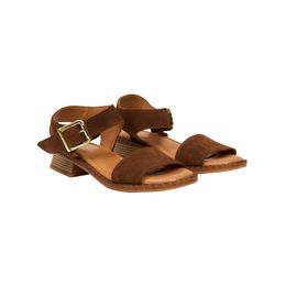 Desa Sandals 'Sandalen' female size 40 Chestnut brown
