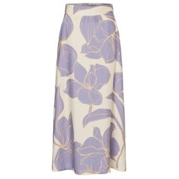 ana alcazar Skirt 'Dosli' female size 36 Cream / Lilac