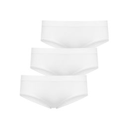 Jockey Boyshorts 'Seamfree Hipster - 3 Pack' female size S White