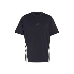 adidas Sportswear Funktionsshirt Herren Gr&ouml;&szlig;e S schwarz / wei&szlig;