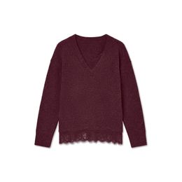 V&eacute;ro Moda Vero Moda Pullover 'AWJane' Damen Gr&ouml;&szlig;e XS bordeaux