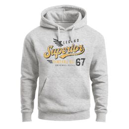 Neverless Sweatshirt 'Superior Vintage' Herren Gr&ouml;&szlig;e S grau