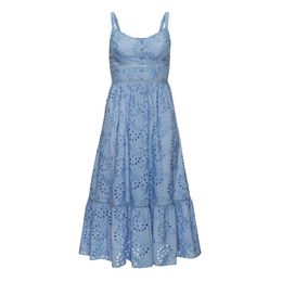 Lascana Kleid Damen Gr&ouml;&szlig;e 46 taubenblau Sommerkleid