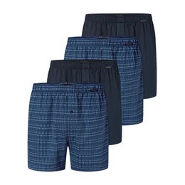 Schiesser Boxershorts 'Single Jersey' Herren Gr&ouml;&szlig;e M blau