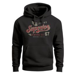 Neverless Sweatshirt 'Superior Vintage' male size XS Black