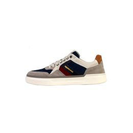Redskins Athletic Lace-Up Shoes 'Lerma-Sneaker aus Leder' male size 41 Grey