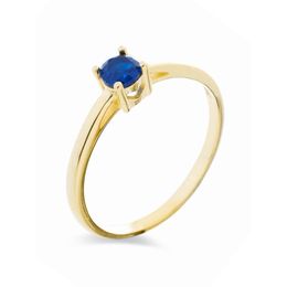 Luxenter Ring 'Otieno' Damen Gr&ouml;&szlig;e 52 dunkelblau
