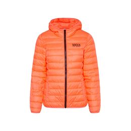 SOCCX Jacke Damen Gr&ouml;&szlig;e M neonorange / schwarz Sommerjacke