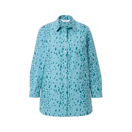 Studio Untold Bluse Damen Gr&ouml;&szlig;e 9XL/10XL blau / petrol