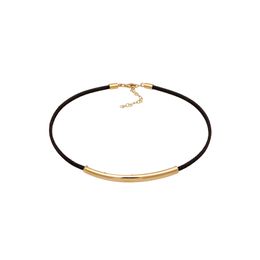 Elli Kette Damen Gr&ouml;&szlig;e 32 gold / schwarz