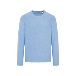 CMPD Pullover Linksstrick mit Rollkanten Herren Gr&ouml;&szlig;e 4XL blau