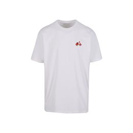 Urban Classics Shirt 'Scooter' male size XS mottled red / Black / White
