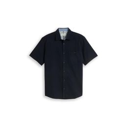 Tom Tailor Button Up Shirt male size XXXL marine blue