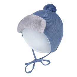 Sterntaler M&uuml;tze Jungen Gr&ouml;&szlig;e 39 hellblau