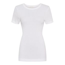 SEAMLESS BASIC Damen Kurzarmhemd "Seamless Basic T-Shirt Classic Short Sleeve", wei&szlig;, Gr. M, Obermaterial: 100% Baumwolle, Hemden
