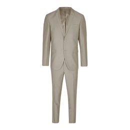 SteffenKlein Herren Anzug "SteffenKlein Anzug", beige, Gr. 54, uni, Obermaterial: 65% Polyester PES. 35% Viskose CV. Futter: 100% Polyester PES. 100%