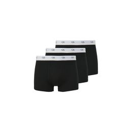 QS Herren Boxershorts, Gr. Sschwarz, Jersey, Obermaterial: 95% Baumwolle, 5% Elasthan, unifarben, Unterhosen, mit Stretchanteil