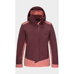 Sch&ouml;ffel SCH&Ouml;FFEL Damen Doppeljacke "3in1 Jacket Style Refoca WMN", braun, Gr. 38, Aussenjacke Oberstoff: 100% Nylon. (Membran: Polyurethan). Futter
