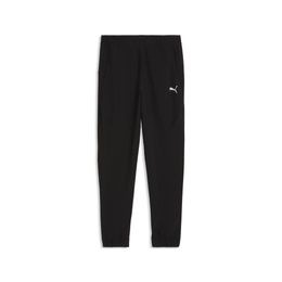 Puma Kinder Sporthose "PumaTECH 4-Way Stretch Gewebte Hose Jungen", schwarz, Gr. 128, unifarben, Obermaterial: 86% Polyester, 14% Elasthan.