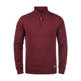 Blend Herren Troyer "Troyer BHRobin", rot, Gr. XL, Obermaterial: 50% Baumwolle CO. 50% Polyacryl PAN., Pullover