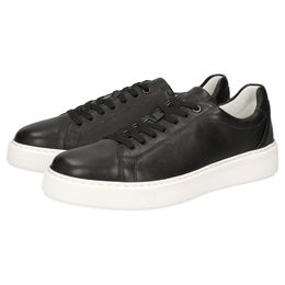 Sioux Herren Sneaker "Tils sneaker 003", Gr. 43, schwarz, Obermaterial: 100% Lammnappaleder LANA. 100% Gummi rubber., Schuhe