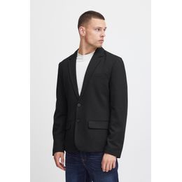 Blend Herren Sakko "Blazer", schwarz, Gr. 50, unifarben, Web, Obermaterial: 64% Viskose, 31% Polyester, 5% Elasthan, Sakkos, mit pflegeleichten und