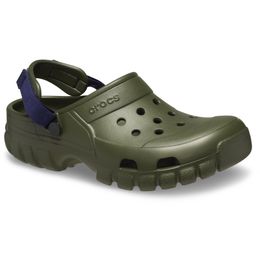 Crocs Herren Clog "Offroad Sport", Gr. 46army gr&uuml;n, navy, Croslite , Schuhe, Hausschuh, Sommerschuh, Gartenschuh mit schwenkbarem Riemchen