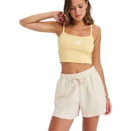 Roxy Damen Bermudas "Lekeitio Break", beige, Gr. XXL, Obermaterial:55% Leinen, 45% Viskose., Hosen
