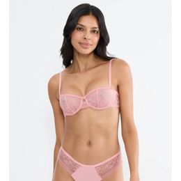 Triumph Damen Balconette-BH "Comfort Allure", Gr. 90strawberry cream, Microtouch, Obermaterial: 66% Polyamid, 24% Polyester, 10% Elasthan, BHs,