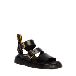 Dr. Martens Damen Riemchensandale "Gryphon", Gr. 38schwarz, Leder, Schuhe, R&ouml;mersandale, Sommerschuh im derben Dr. Martens Look - schmale Form