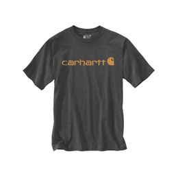 Carhartt Herren T-Shirt "Logo dunkle", grau, Gr. XS, Obermaterial: 60% Baumwolle CO. 40% Polyester PES., Shirts