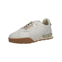 Replay Herren Sneaker "Replay Sneaker Leder", Gr. 44, wei&szlig;, Leder, Schuhe