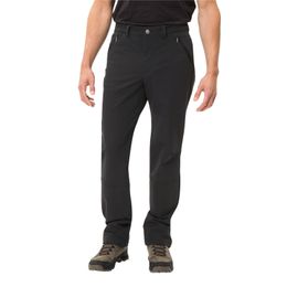 Vaude Herren Outdoorhose "Men's Strathcona Pants II"schwarz, Gr. 46, unifarben, Softshell, Obermaterial: 94% Polyester, 6% Elasthan, Hosen