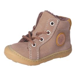 Baby Lauflernschuh "GEORGIE 50, WMS: mittel", Pepino BY RICOSTA, Gr. 22hellbraun, Leder, Schuhe, Winterschuh mit Weiten-Me&szlig;system, Gr&ouml;&szlig;enschablone